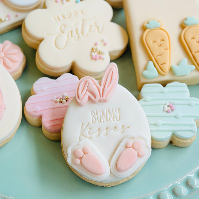 Little Imprints Stamp & Cutter - Bunny Foot Print