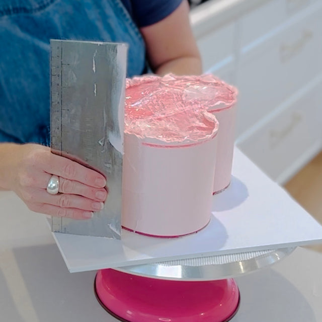Make a Standing Heart Cake