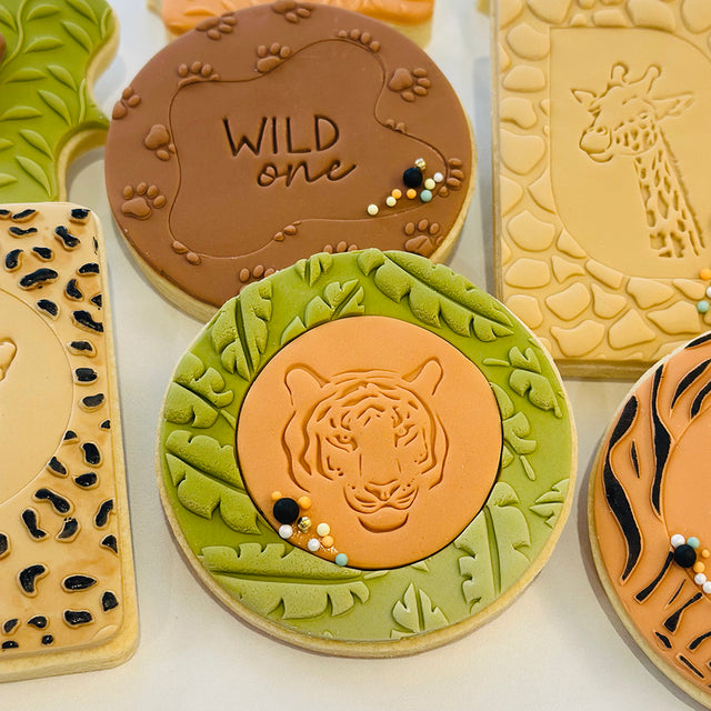 Little Imprints Stamp - Tiger Face